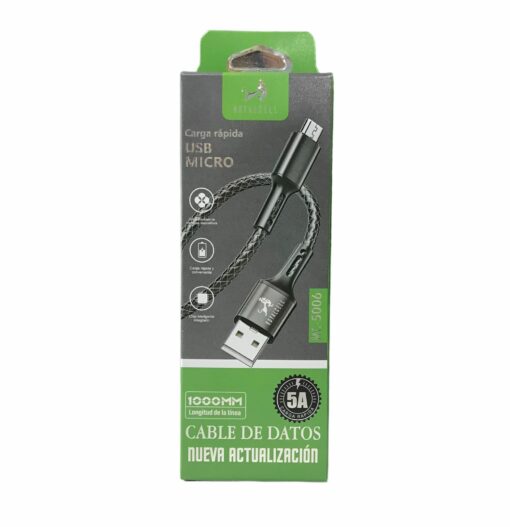 CABLE DE DATOS MICRO USB RC-5006 ROYALCELL - Panther Distribuciones - Distribuidor Oficial SOUL ...